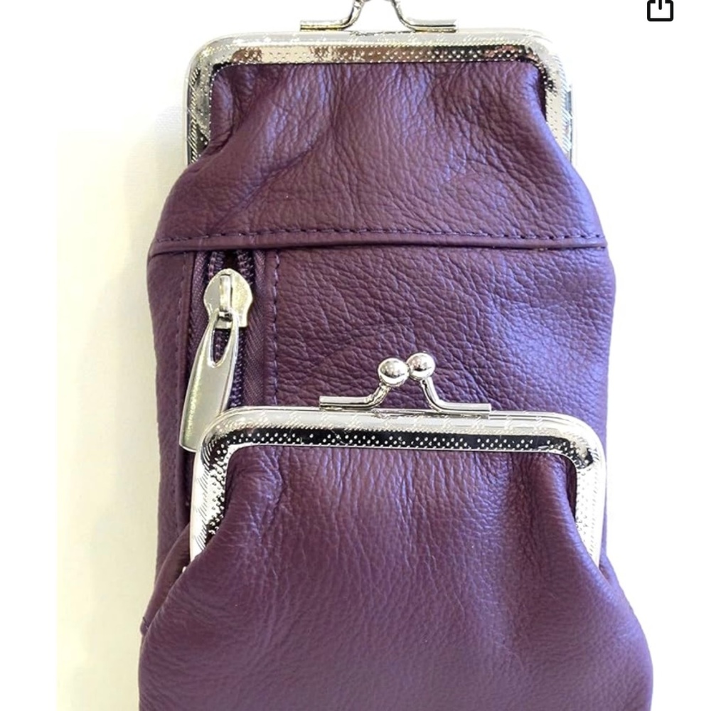 Cigarette Case Holder, Wallet, Deluxe Leather - Gem